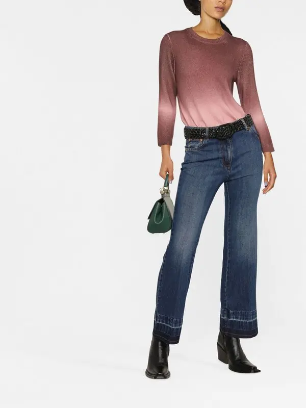 Tory Burch Ombré-effect Cashmere Jumper