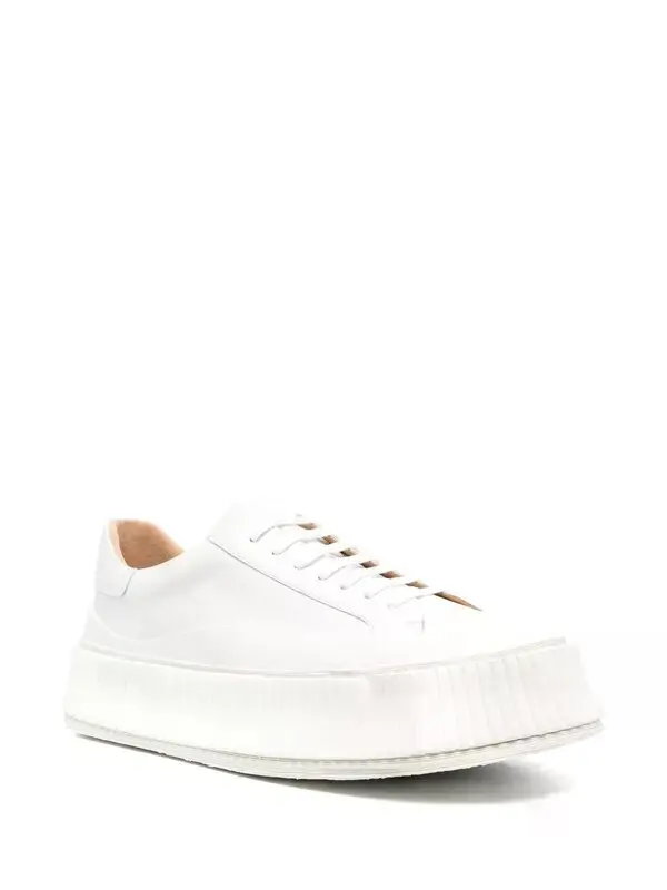 JIL SANDER Lace-up Sneakers - Neutrals
