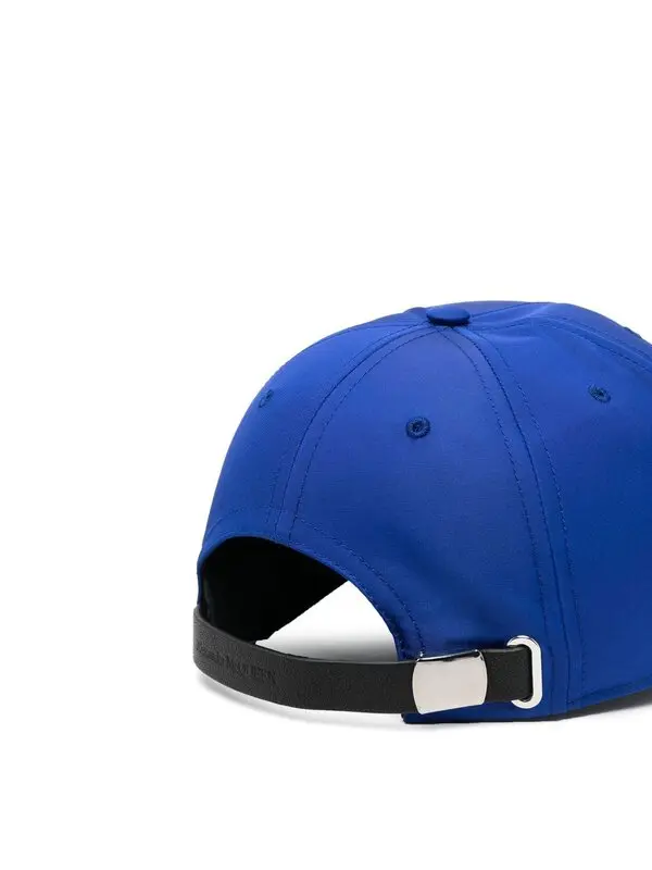 Alexander McQueen Graffiti-print Baseball Cap - Blue