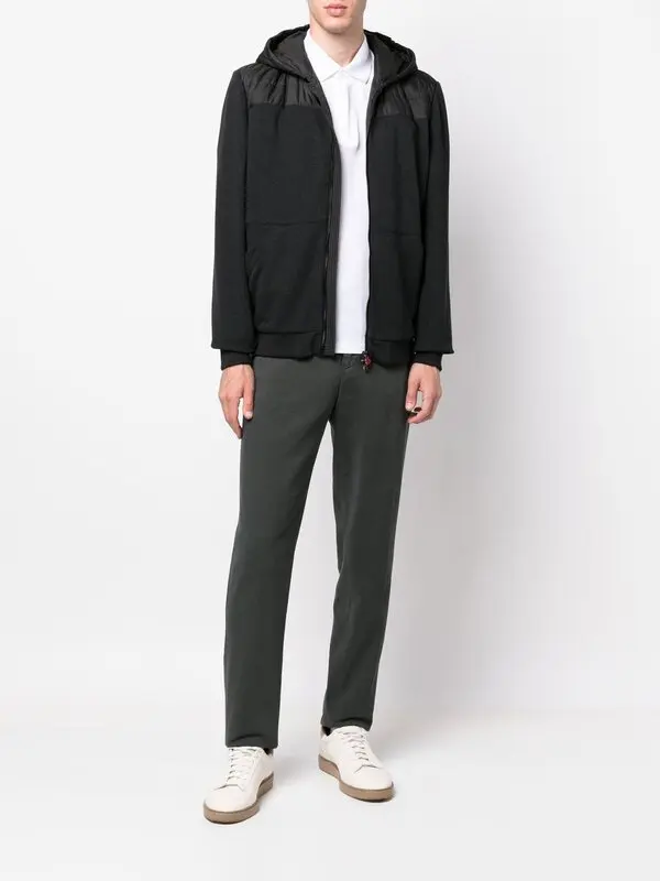 Kiton Zipped Hooded Jacket