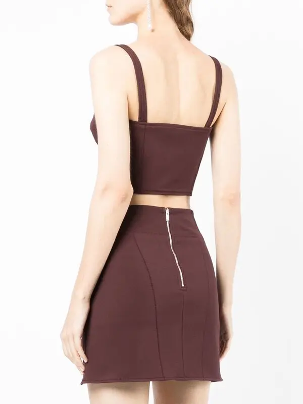 DION LEE Double Arch Bustier Top