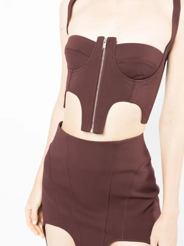 DION LEE Double Arch Bustier Top