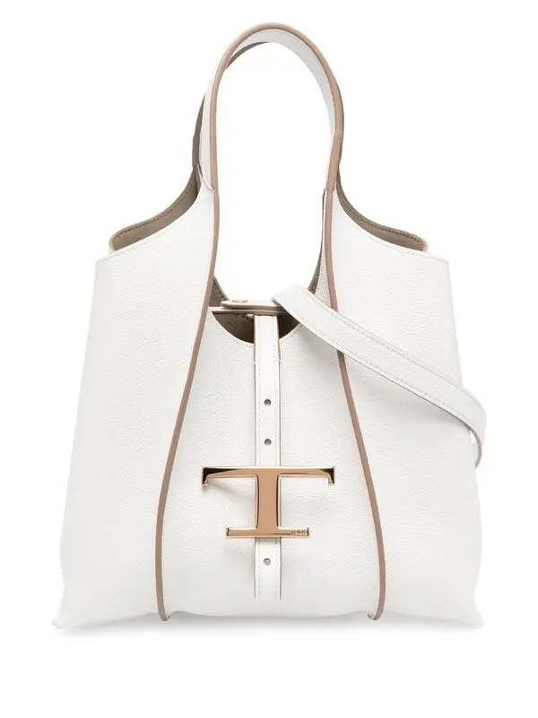 TOD'S Logo Charm Tote Bag