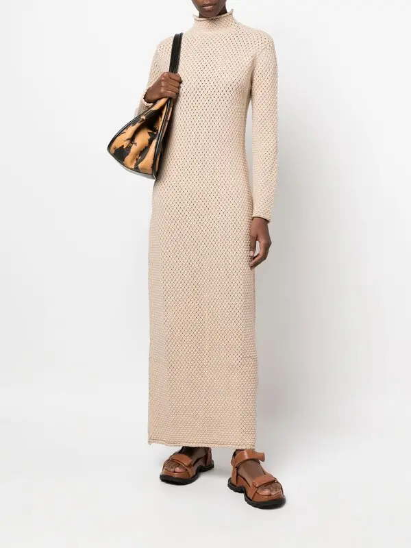 AERON Long Sleeve Maxi Jumper Dress