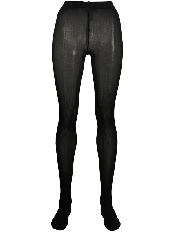 Falke Semi-sheer High-waisted Tights - Black