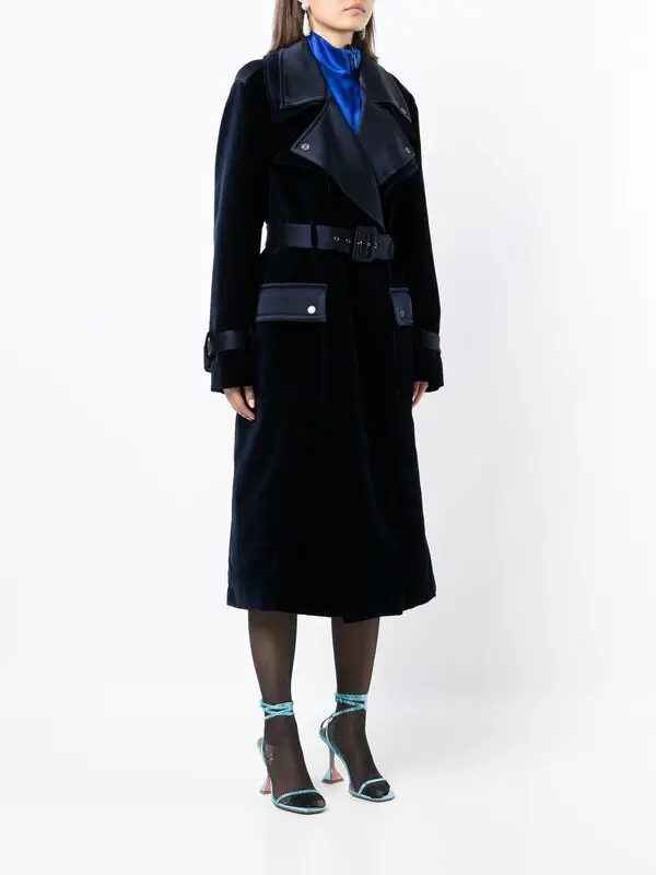 TOM FORD Belted Notched-lapel Coat