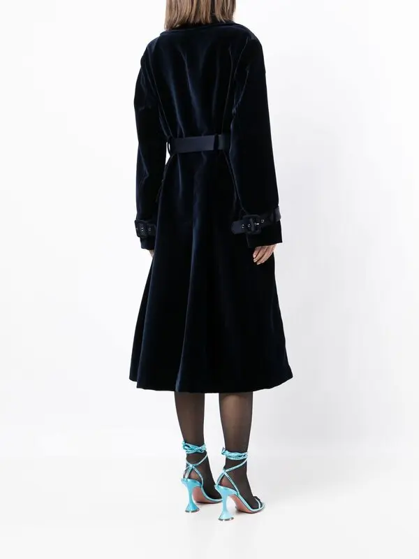 TOM FORD Belted Notched-lapel Coat