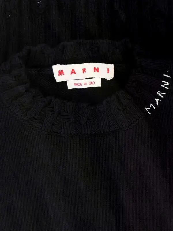 Marni Twisted Crew-neck Jumper