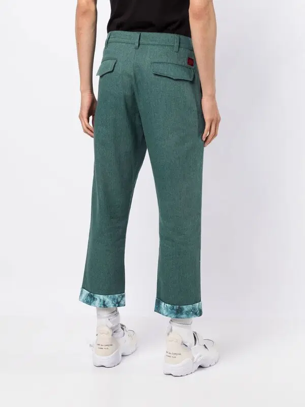 CLOT Turn-up Straight Leg Trousers