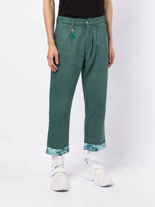 CLOT Turn-up Straight Leg Trousers