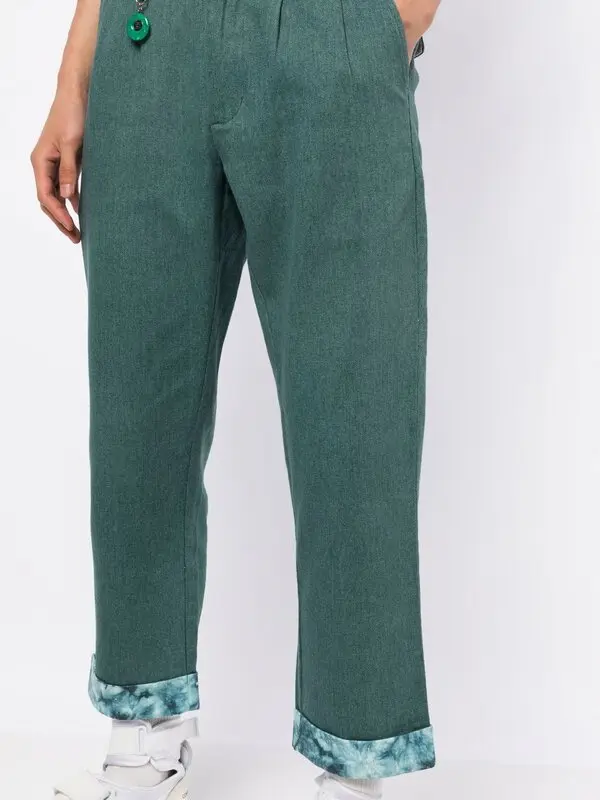 CLOT Turn-up Straight Leg Trousers