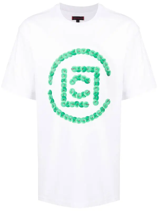CLOT Button-logo Short-sleeve T-shirt