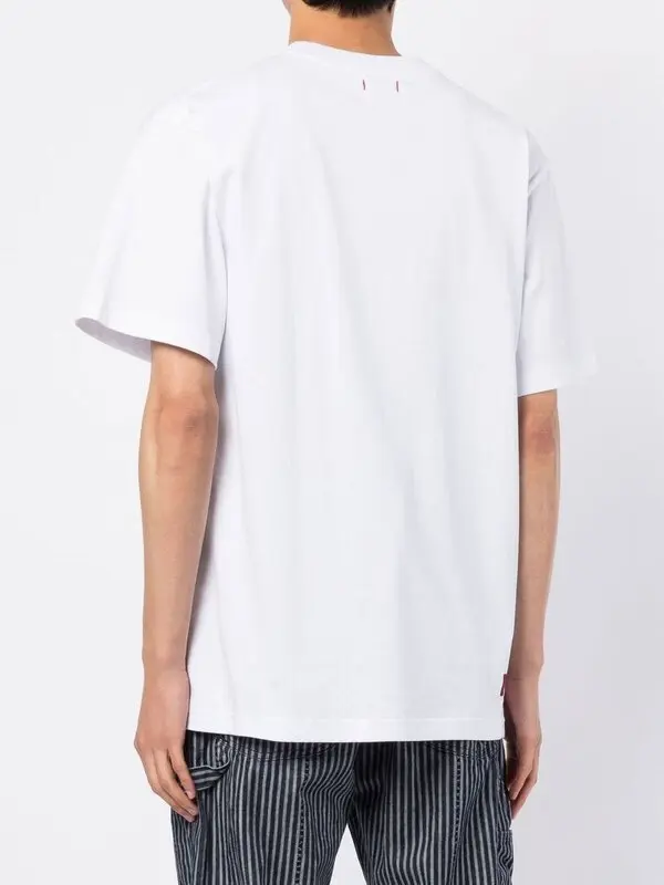 CLOT Button-logo Short-sleeve T-shirt
