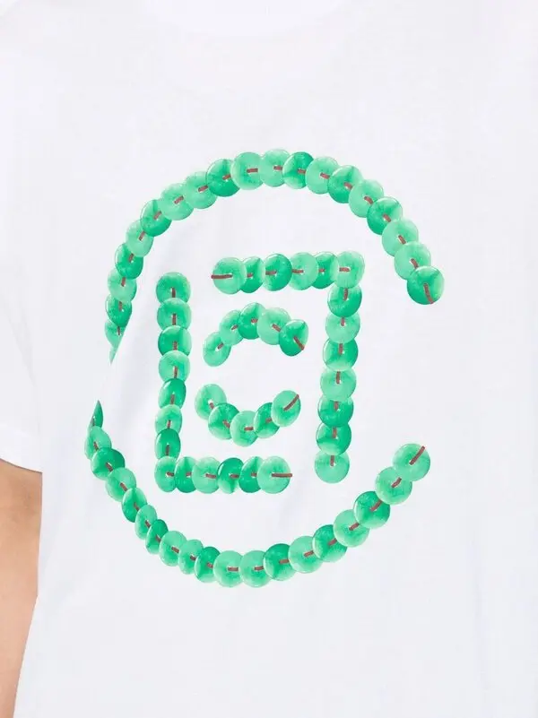 CLOT Button-logo Short-sleeve T-shirt