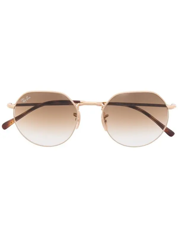 Ray-ban Gradient-lense Sunglasses - Gold