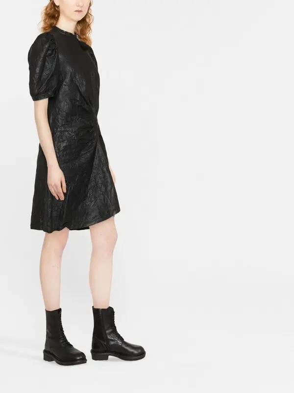 Zadig&Voltaire Short-sleeved Leather Dress