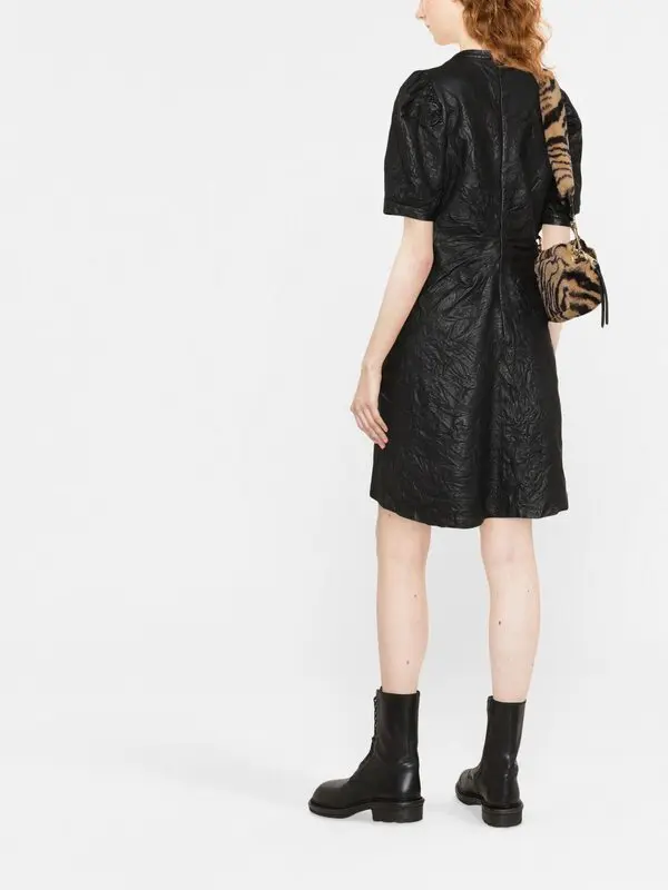 Zadig&Voltaire Short-sleeved Leather Dress