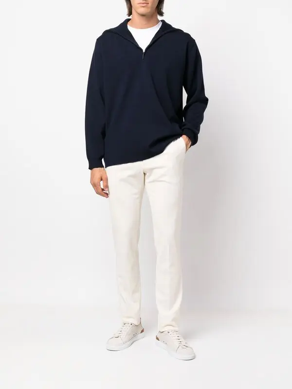 PT TORINO Mid-rise Straight-leg Trousers