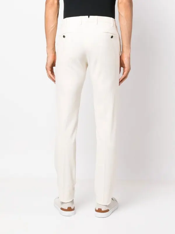 PT TORINO Mid-rise Straight-leg Trousers