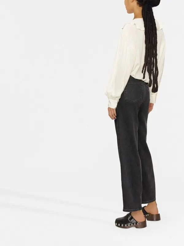 Sandro Ruffle-collar Blouse