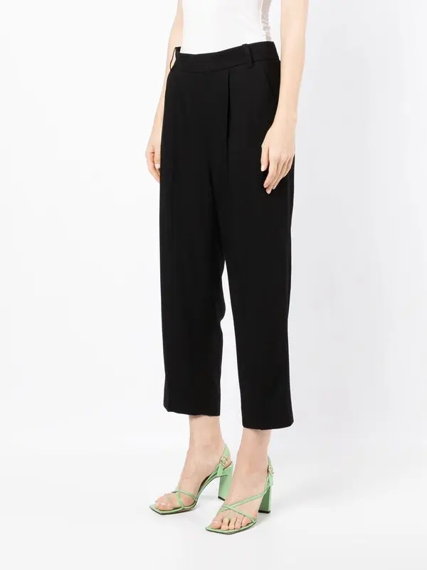 Vince Drapey Cropped-leg Trousers