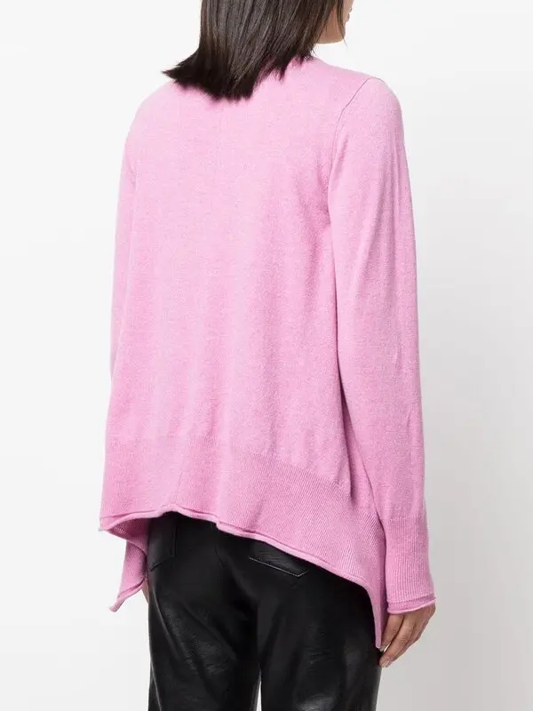 Stella McCartney Waterfall-hem Fine-knit Sweater