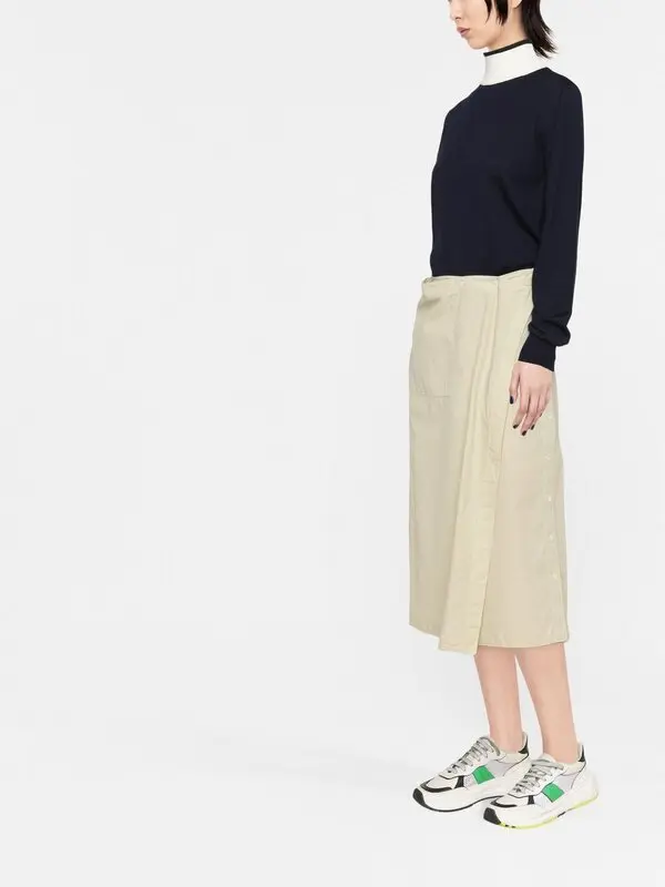JIL SANDER Contrast-neck Jumper