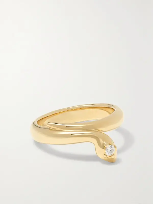 FOUNDRAE Wholeness 18-karat Diamond Ring - Gold
