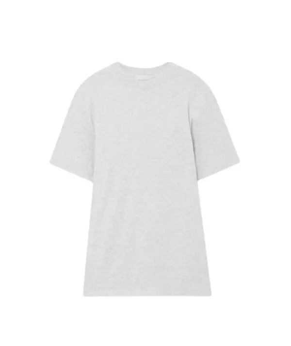 SKIMS Boyfriend Stretch-jersey T-shirt - Gray
