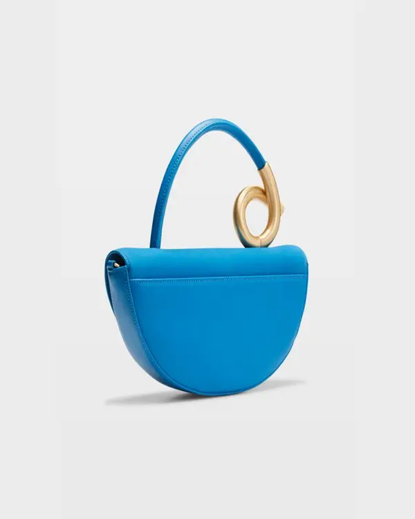 Cult Gaia Azariah Coil Top-handle Bag - Camel