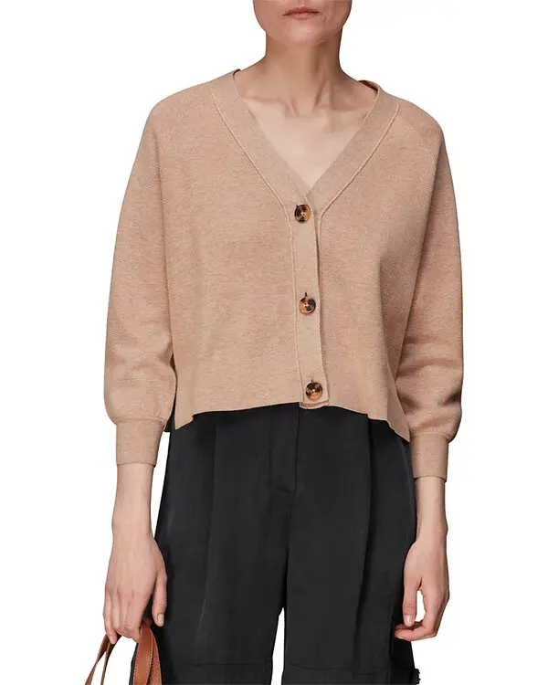 Whistles Button Front Cardigan