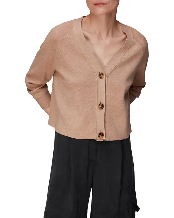 Whistles Button Front Cardigan