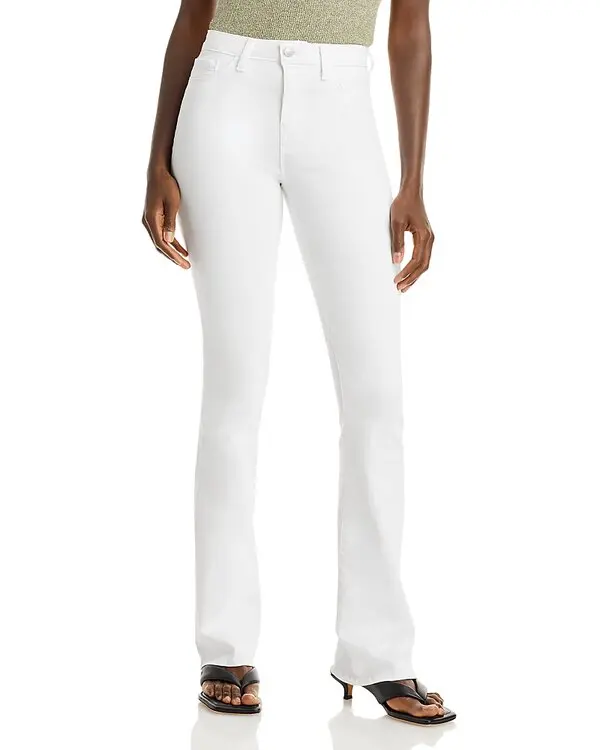 L'Agence Selma High-rise Bootcut Jeans - Blanc