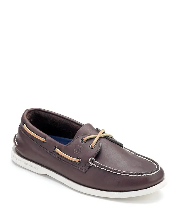 Sperry Authentic Original Two-eye Leather Boat Shoes - Brown