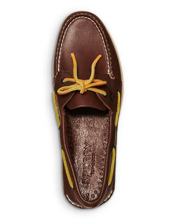 Sperry Authentic Original Two-eye Leather Boat Shoes - Brown