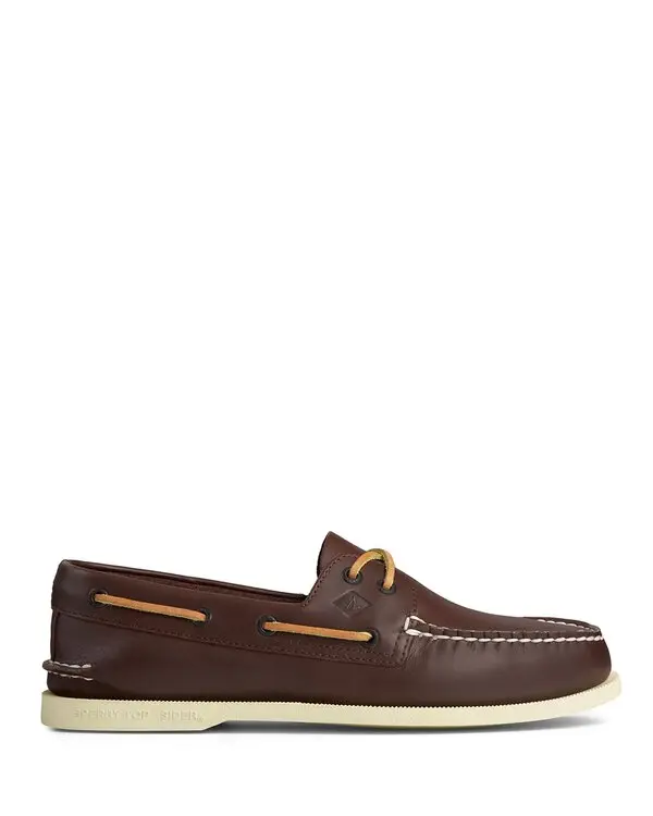 Sperry Authentic Original Two-eye Leather Boat Shoes - Brown