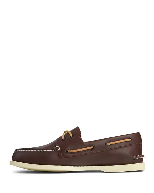 Sperry Authentic Original Two-eye Leather Boat Shoes - Brown