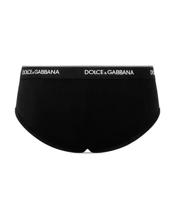 Dolce & Gabbana Brando Briefs, Pack Of 2 - Nero