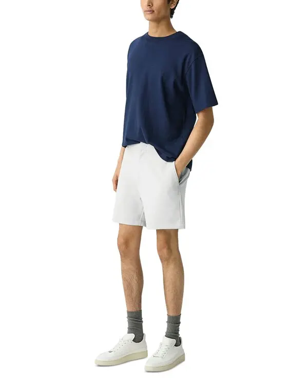 Theory Curtis Drawstring 6.5" Shorts - Fog