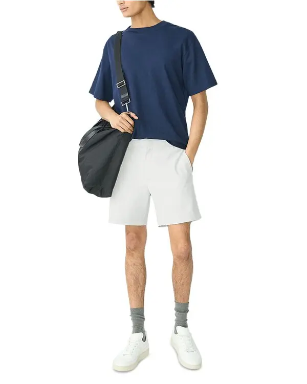 Theory Curtis Drawstring 6.5" Shorts - Fog