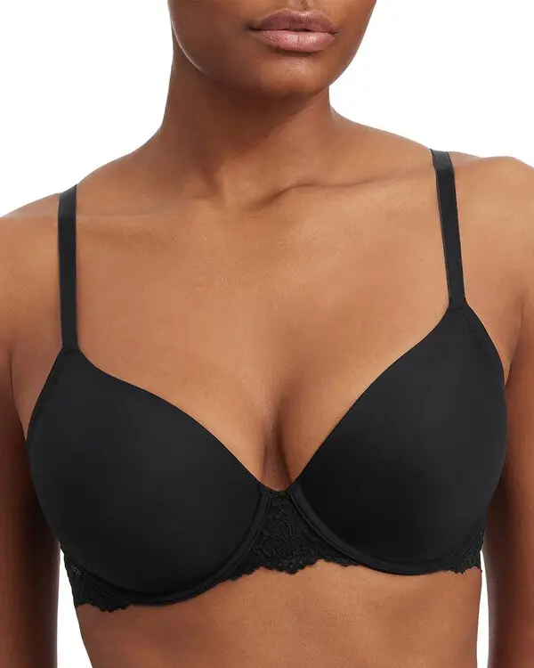 SKARLETT BLUE Goddess Plunge T-shirt Bra - Black