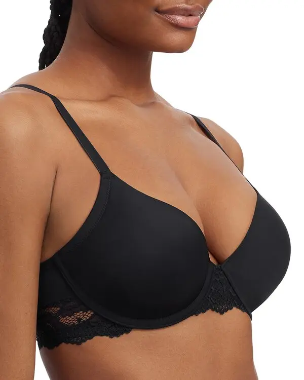 SKARLETT BLUE Goddess Plunge T-shirt Bra - Black
