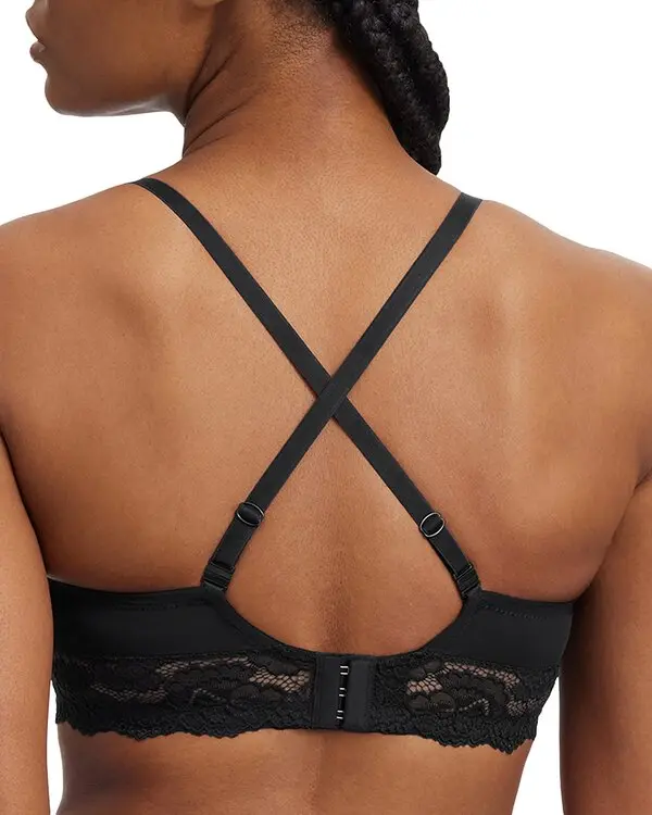 SKARLETT BLUE Goddess Plunge T-shirt Bra - Black