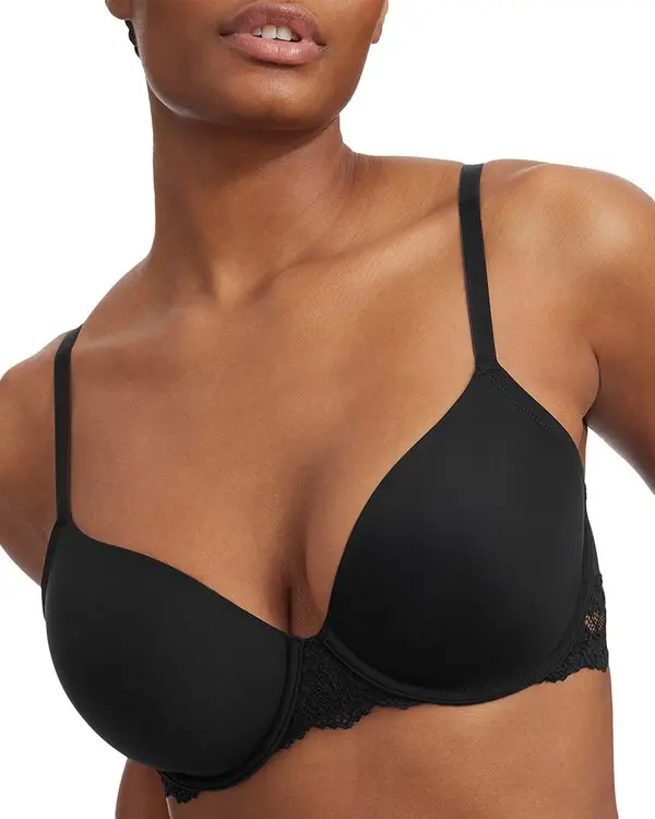 SKARLETT BLUE Goddess Plunge T-shirt Bra - Black