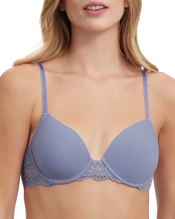 SKARLETT BLUE Goddess Plunge T-shirt Bra - Blue Violet