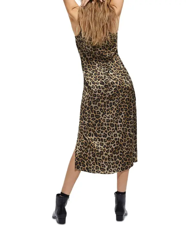 The Kooples Silk Print Slip Dress