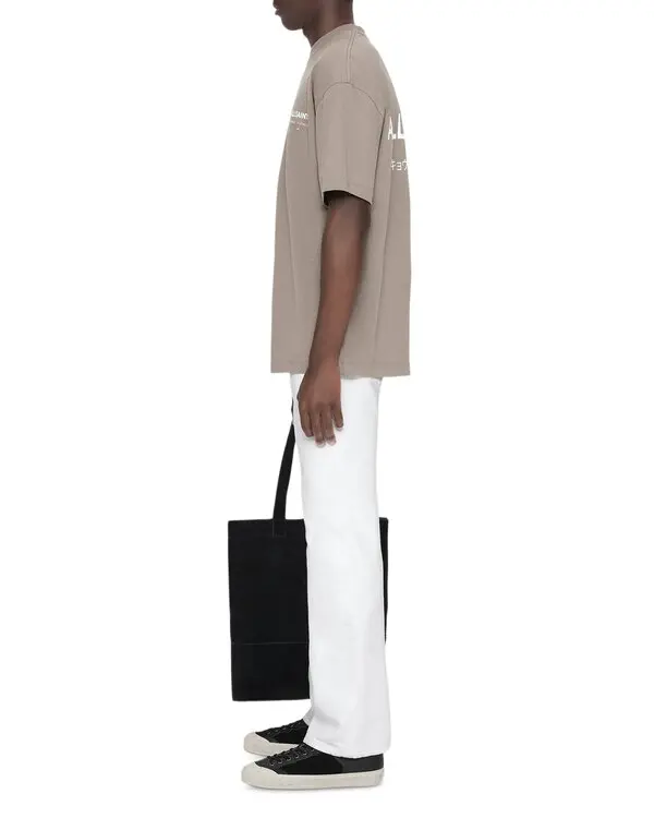 ALLSAINTS Underground Organic Cotton Logo Graphic Tee - Fennel Green