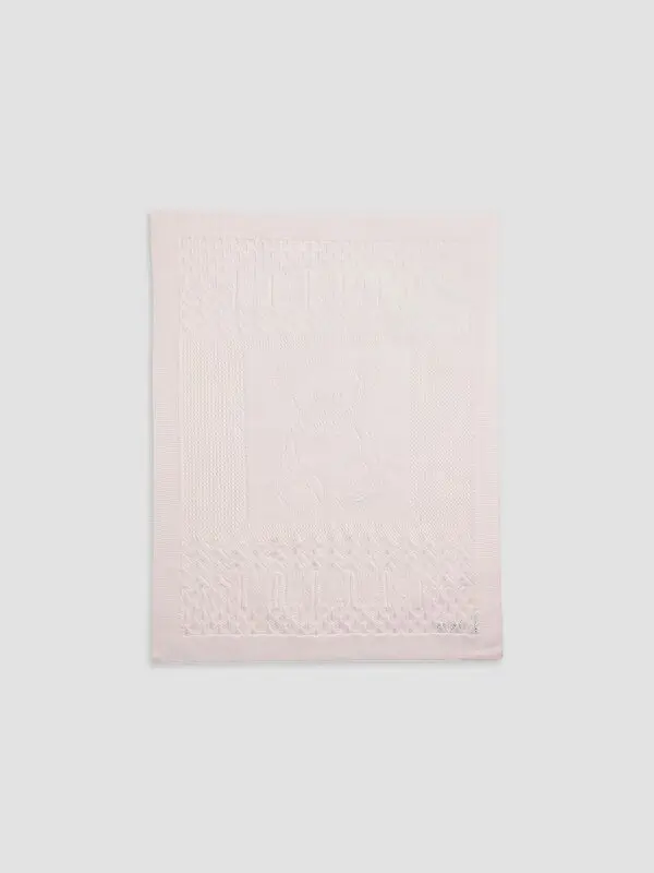 Polo Ralph Lauren Organic Cotton Pointelle Blanket - Pink