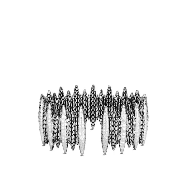 John Hardy Classic Chain Spear Hammered Flex Cuff