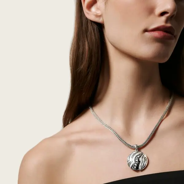 John Hardy Enhancer With Diamonds
